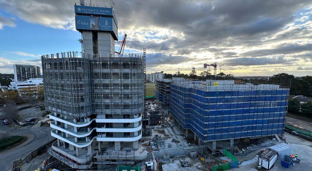 July Construction update | Infinity Park Norwest